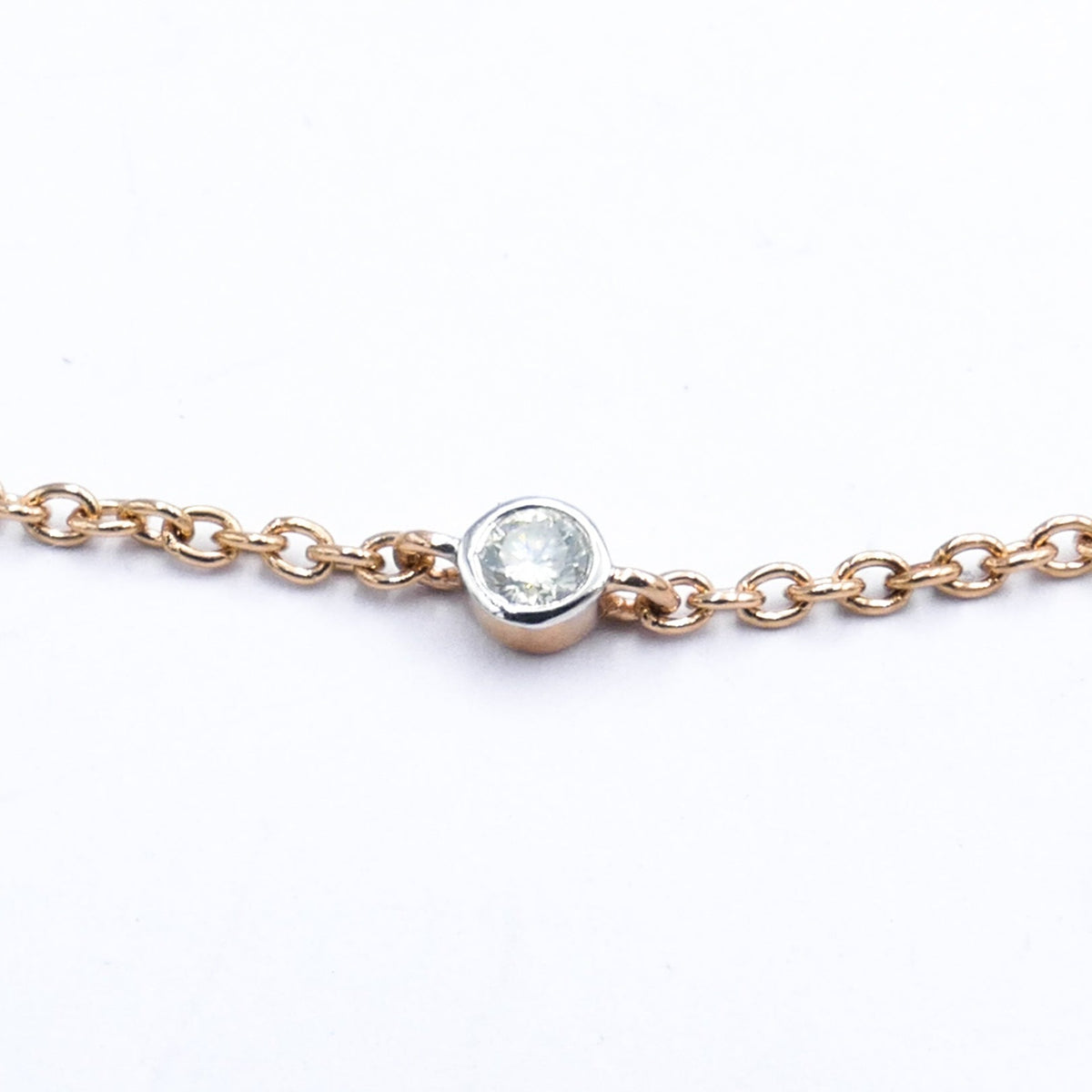 ROSE GOLD FINE DIAMOND STUDDED CHAIN – Antique and Unique Jewels